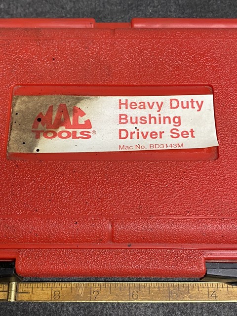 Mac Tools 9 PC Heavy Duty Bushing Driver Set BD3143M for sale online | eBay