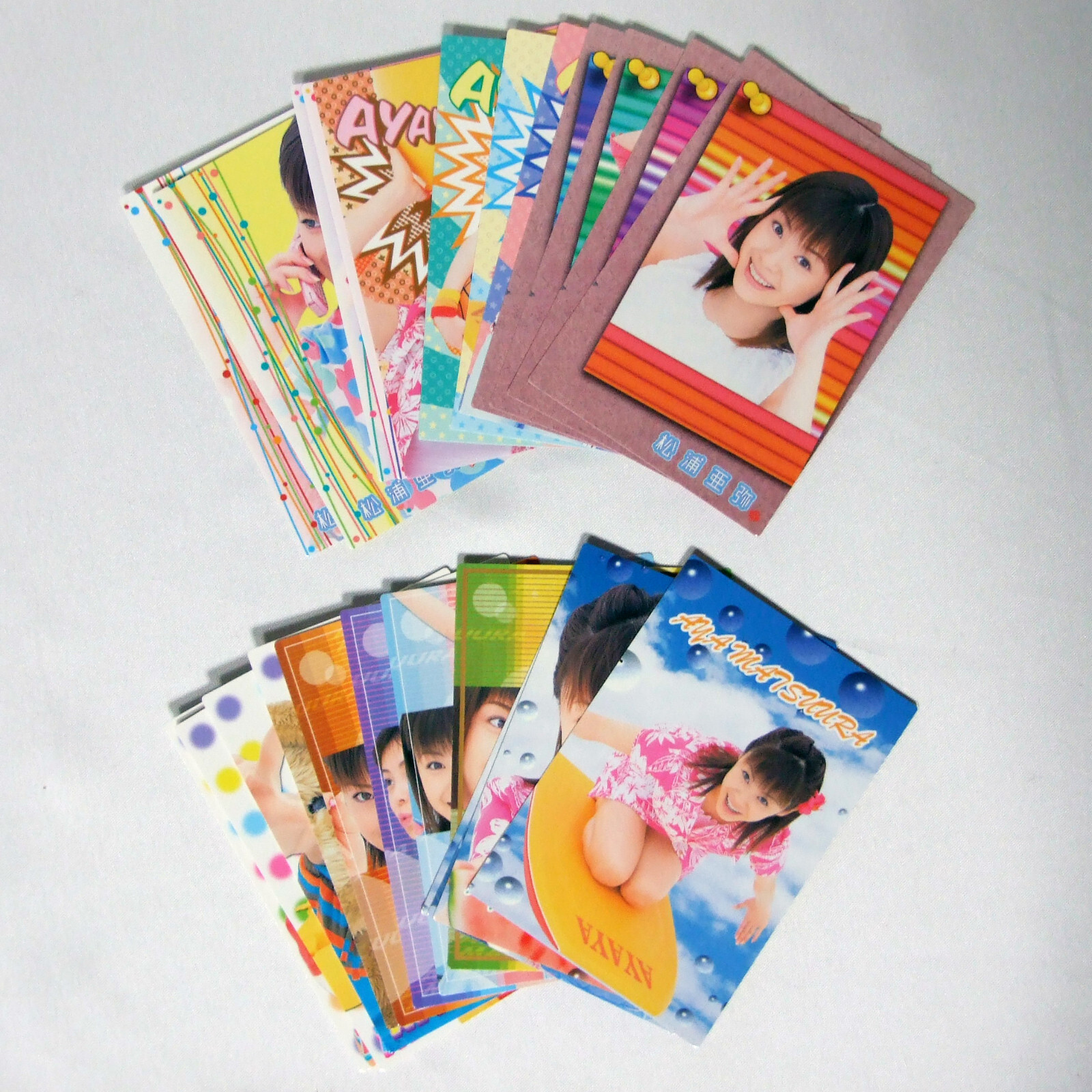 Japanese Idol Trading Card " Aya Matsuura 2002 " Official Regular ...