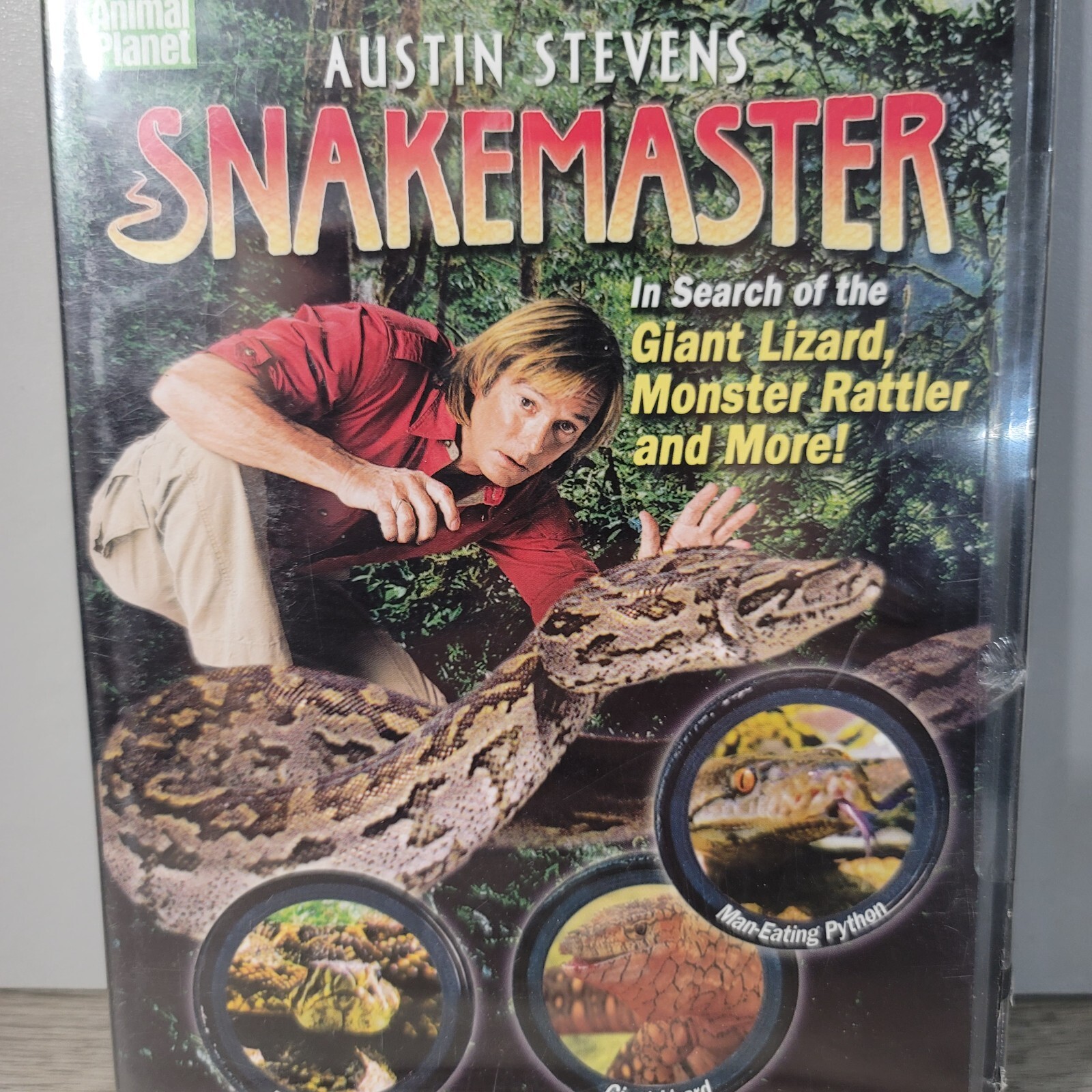 Austin Stevens Snakemaster - In Search of the Giant Lizard, Monster ...