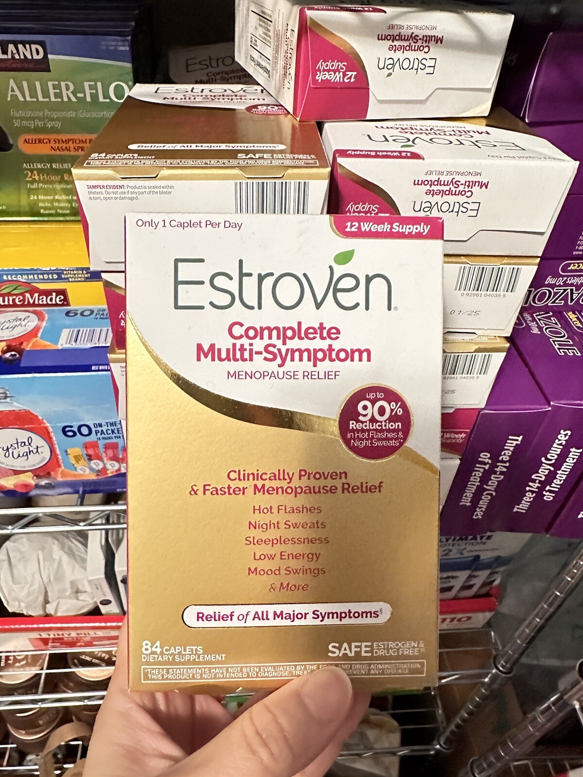 Estroven Complete Multi-symptom Menopause Relief 84 Caplets | eBay