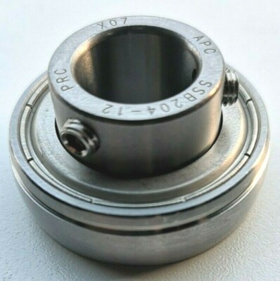 Premium SSB204-12G | Stainless 3/4" Bore Insert Bearing SB204-12G ...