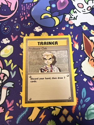 Professor Oak Base Set Pokemon Card Vintage WOTC 88/102 | eBay
