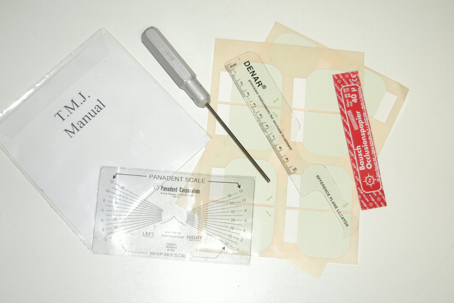 Articulator T.M.J. STUART,Facebow, dental lab, dentist,Denar,Whip Mix ...