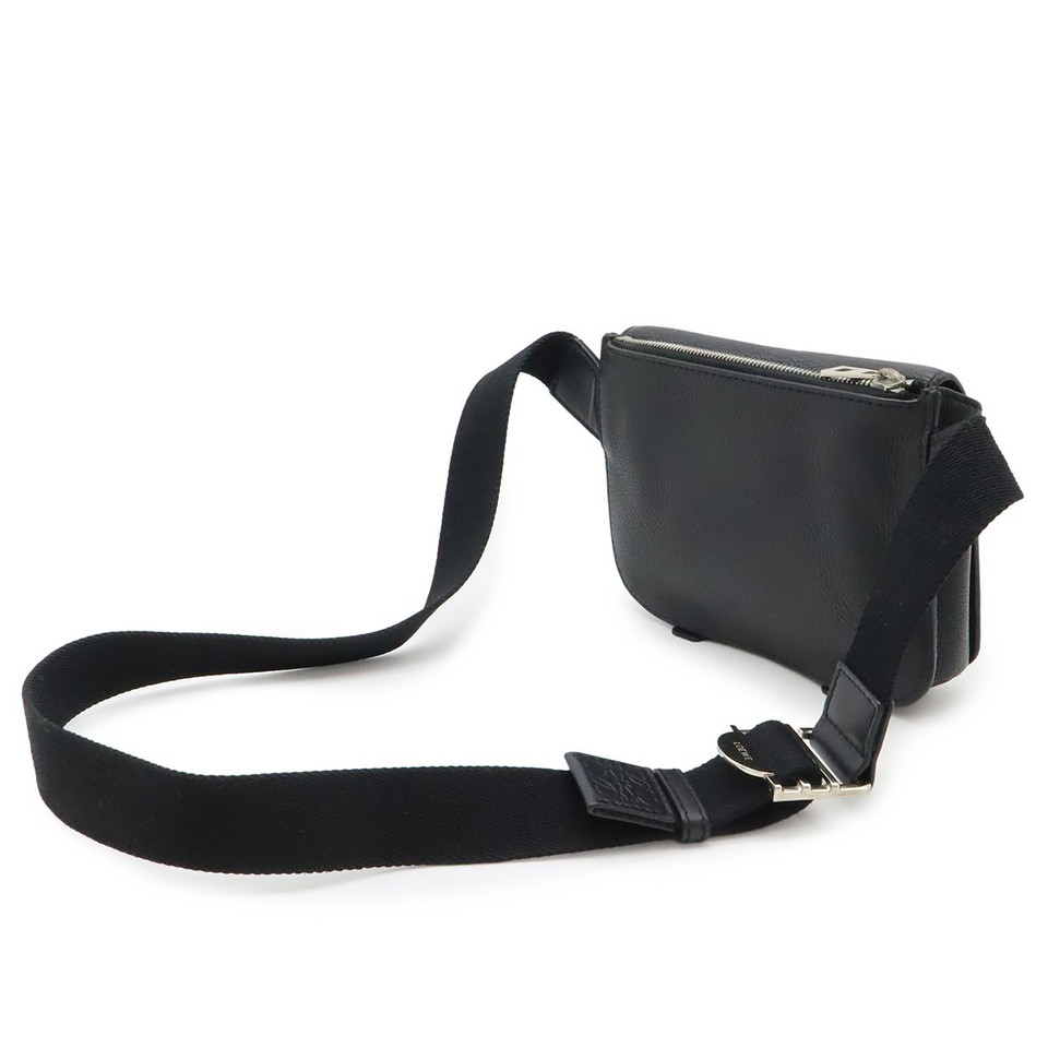 LOEWE anagram military bum bag body bag shoulder bag crossbody leather ...