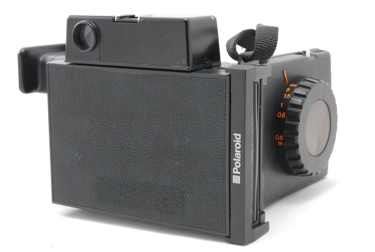 EXC+5】 Konica Instant Press Film Camera 110mm f4 Lens Copal EXC+5】 Konica Instant Press Film Camera 110mm f4 Lens Copal
