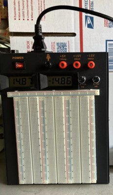 Powered Solderless Breadboard, Used Good Shape | eBay