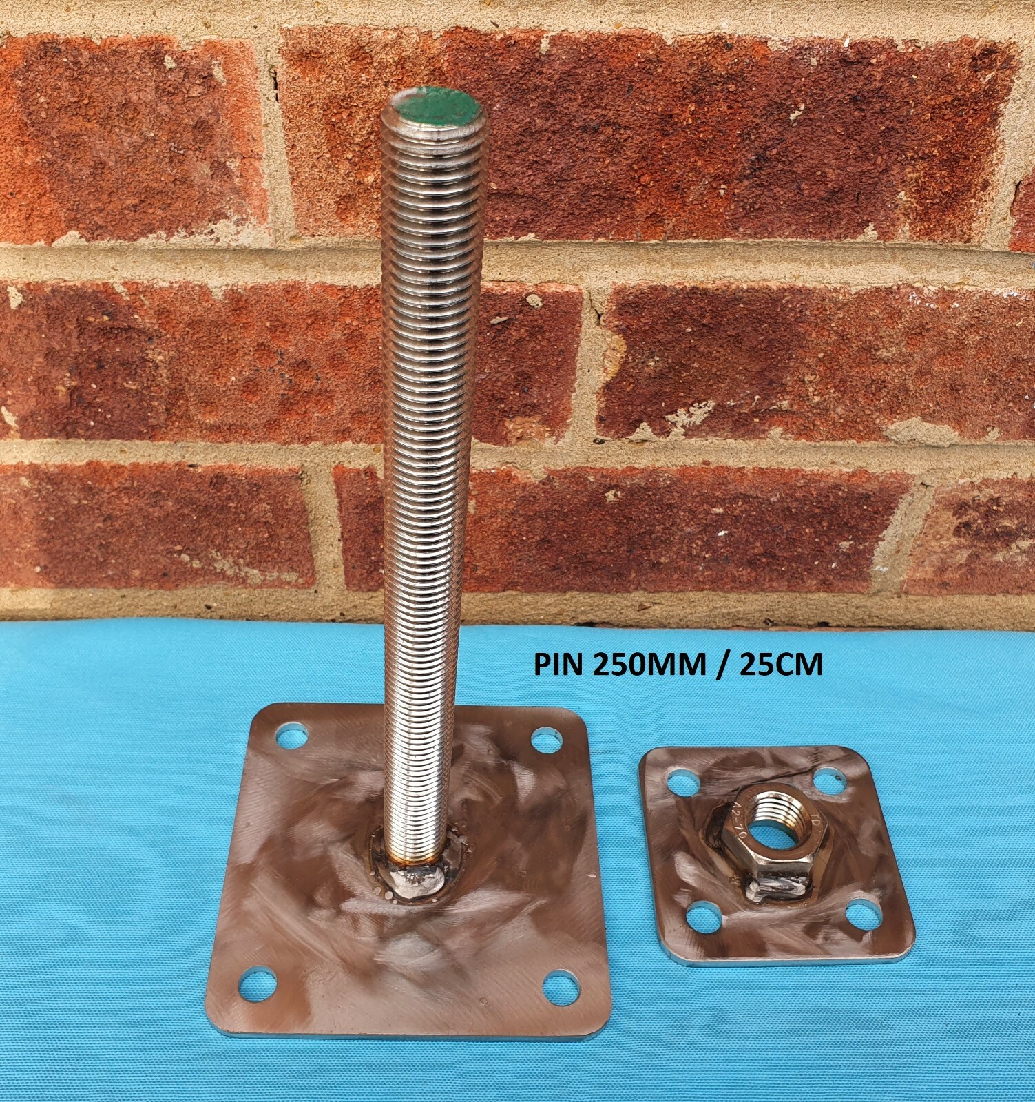 HEAVY DUTY GALVANISED/STAINLESS ELEVATED ADJUSTABLE POST FITTING ...