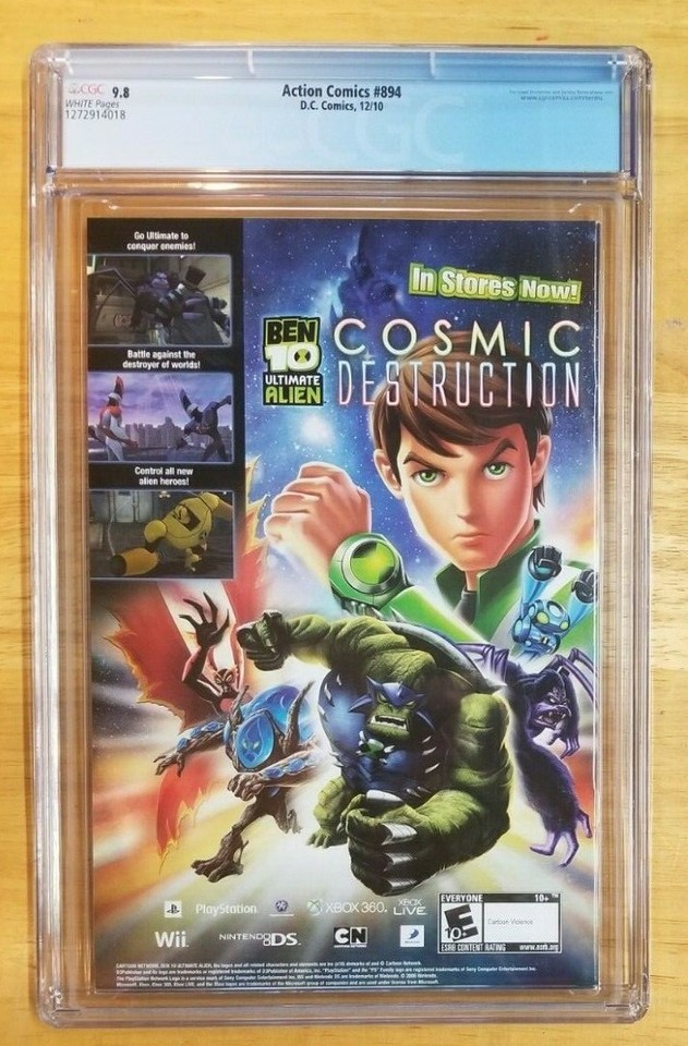 Action Comics 894 CGC 9.8 1st Death in DC Universe DC Comics 2010 | eBay
