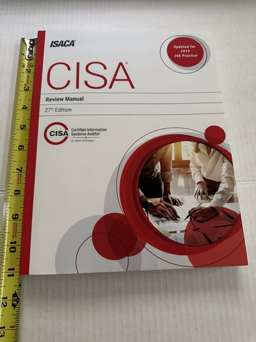 CISA Review Manual, 27th Edition by Isaca (2019, Spiral) for sale ...