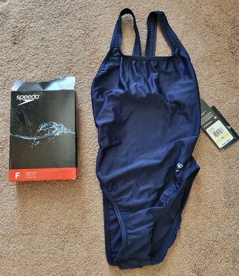 Women's Speedo Pro LT Supro A Swimsuit Navy Blue 88191481434 Size 30 ...