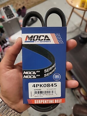 MOCA 4PK845 EPDM Serpentine Belt fit 2004-2009 KIA | eBay
