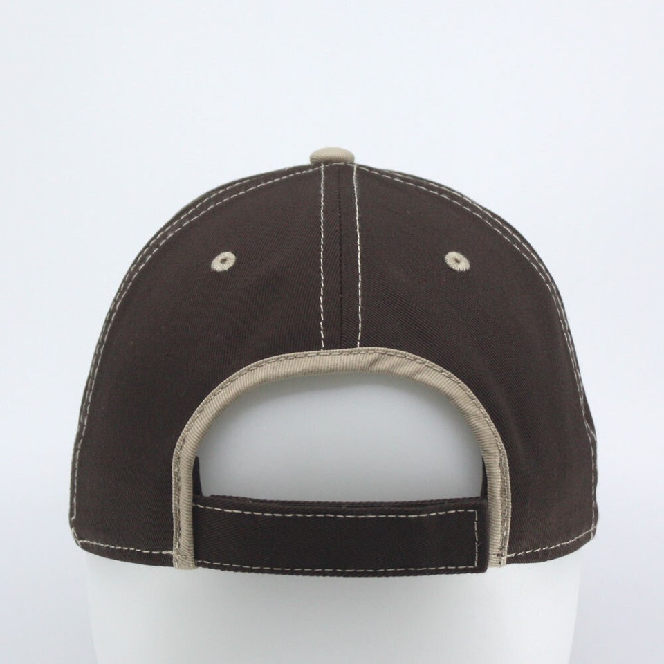 New Contrast Color Stitching Binding Trim Structured Cotton Baseball ...