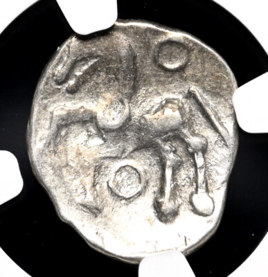 CELTIC GAUL, Aedui. 1st Century BC. Silver Quinarius, Horse, NGC VF | eBay