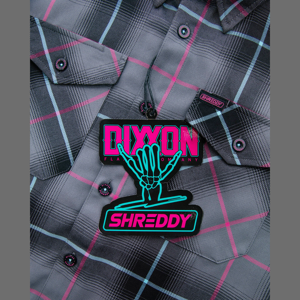 DIXXON FLANNEL x SHREDDY 2024 Flannel Shirt - Collab - Men's Medium | eBay