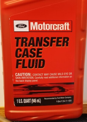 4wd TRANSFER CASE FLUID oem FORD 4x4 Awd XL12 MOTORCRAFT XL-12 ONE ...