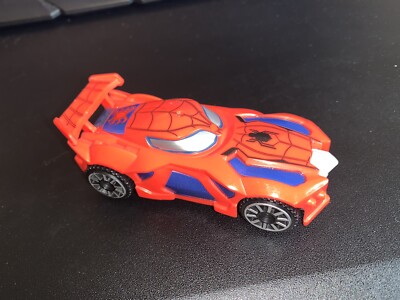 Marvel HotWheels Spider-Man Web-Car Launcher [Amazon Exclusive]2017 (NO ...