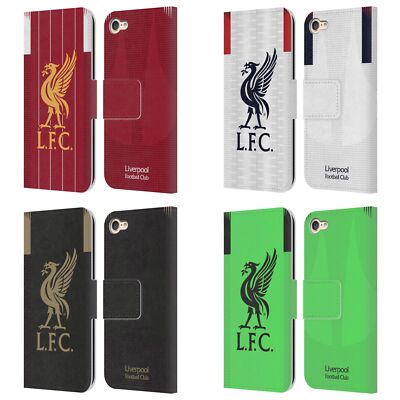 LIVERPOOL FC 2019/20 KIT PU LEATHER BOOK WALLET CASE FOR APPLE iPOD ...
