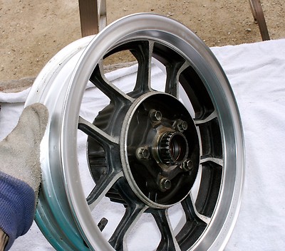 1983 Honda Shadow VT750C VT700 vt750c Rear Rim Wheel 13.50x15 straight ...