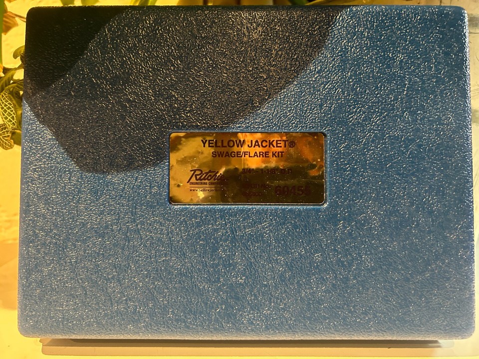RITCHIE* Yellow Jacket Model 60455 Swages 3/4"- 1 1/8 O.D Flanes 3/4" 1 ...