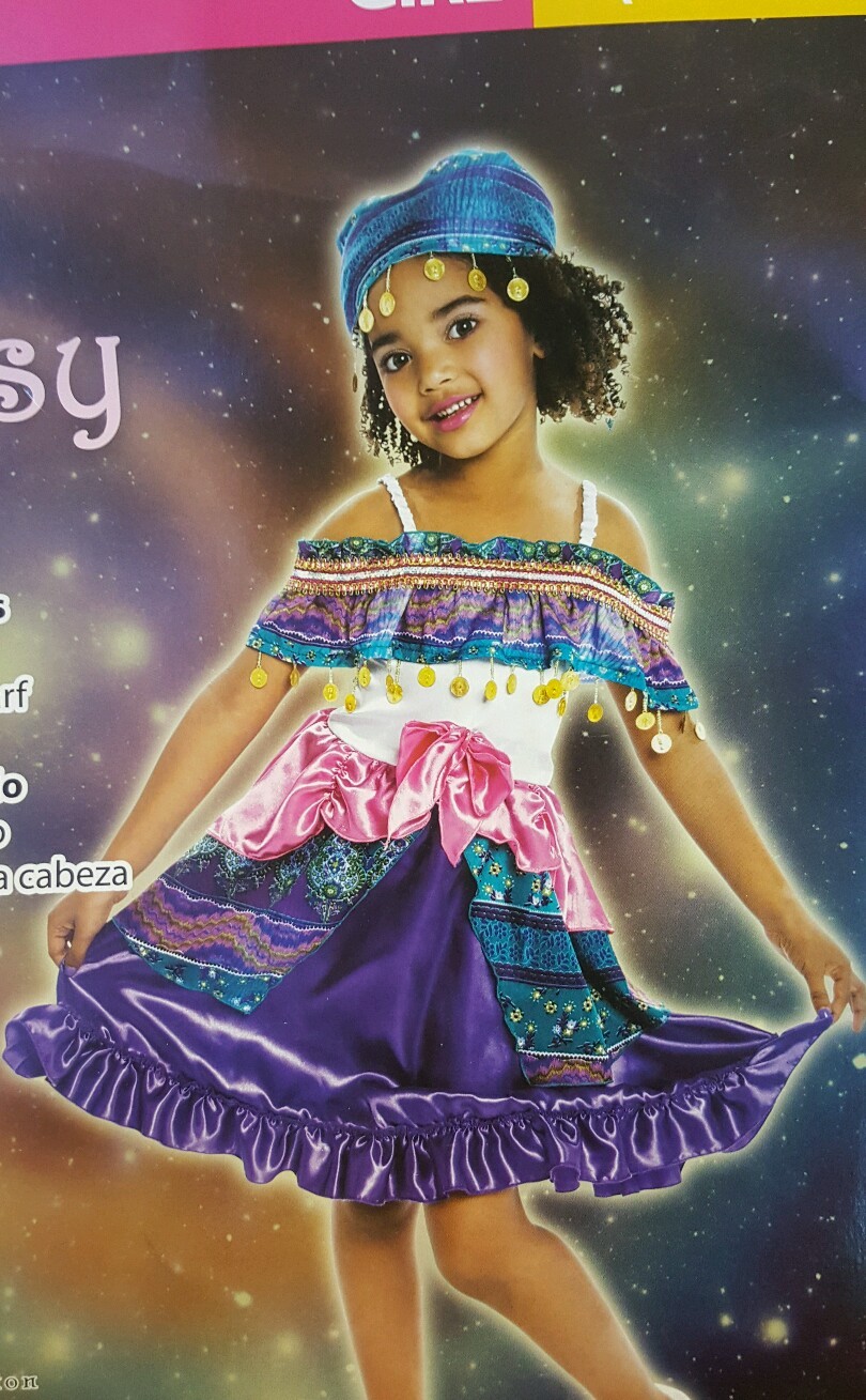 XX 4990 Gypsy Costume Girl Living Fiction | eBay