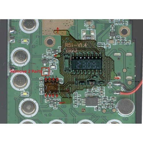 SI4732 Chip and Crystal Oscillator Component Modification Module V2 ...