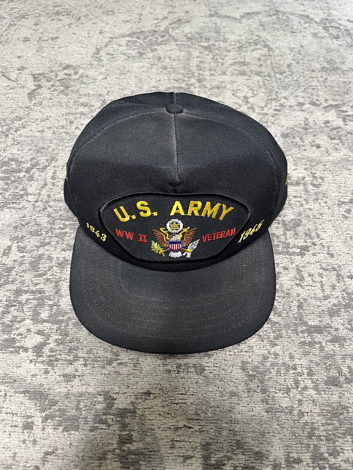 WW2 World War II Veteran U.S. Army Normandy Snapback … - Gem