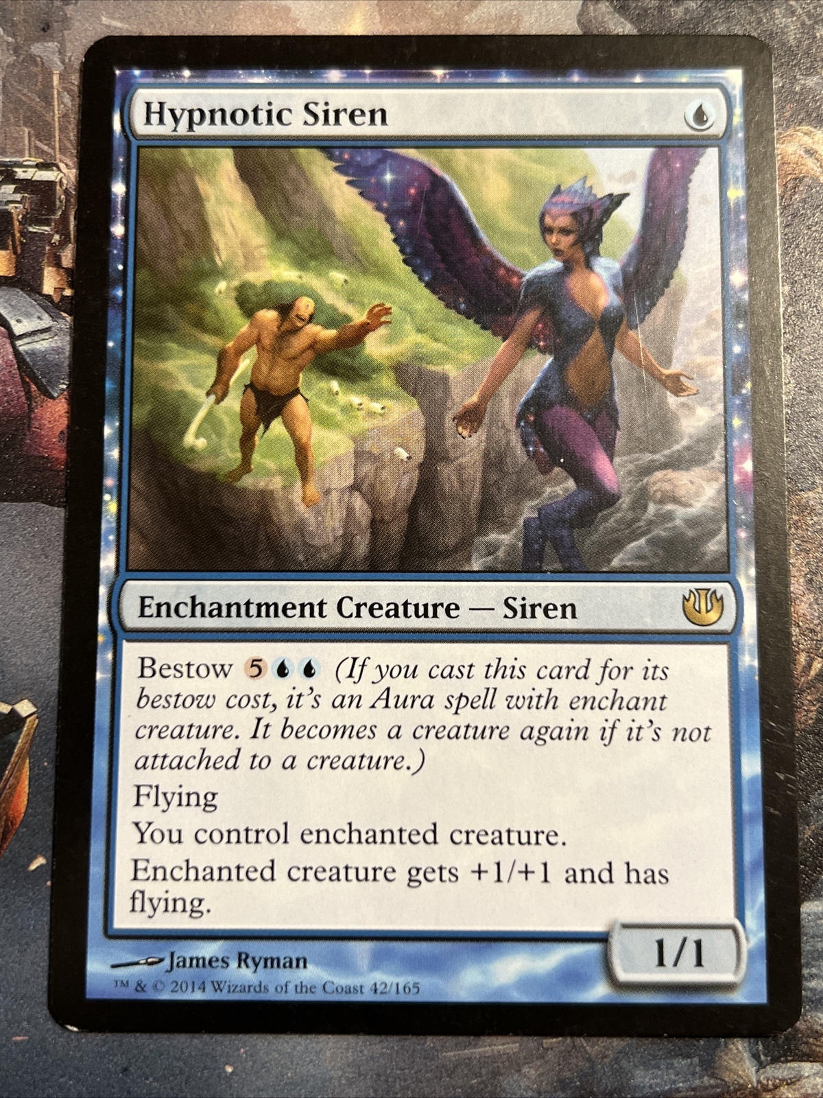 1x Hypnotic Siren (42/171) Journey into Nyx LP MTG Magic the Gathering ...