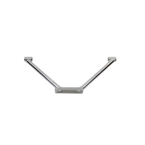 Chrome Passenger Footpeg Mount Bracket for Harley Knucklehead Panhead ...