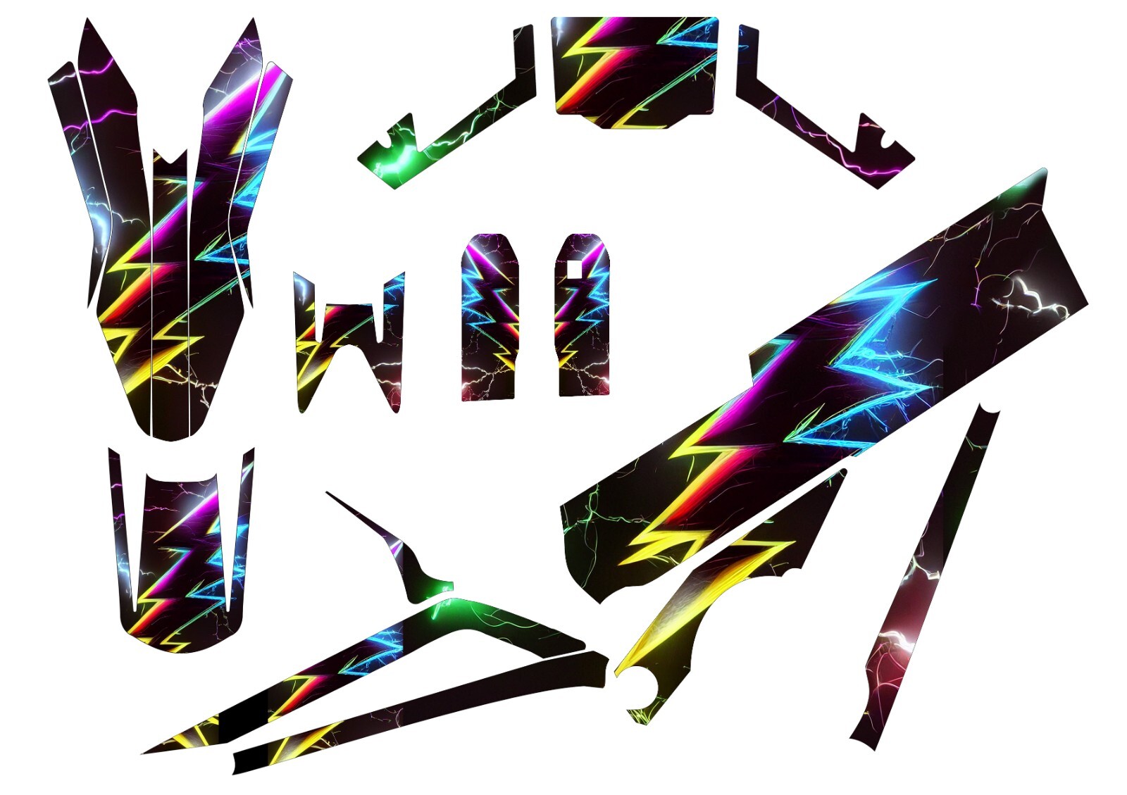 Talaria XXX Graphics , Talaria X3 Sticker Kit, Talaria Decals, xxx Wrap ...