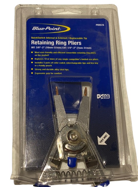 Blue Point Convertible Retaining Snap Ring Pliers PRH57A for sale ...