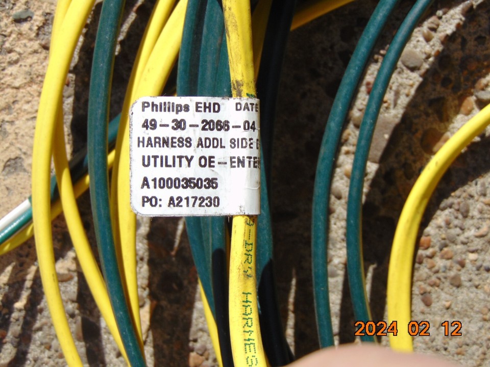 PHILLIPS STA-DRY OEM UTILITY TRAILER 49-30-2066-04 HARNESS SIDE ...