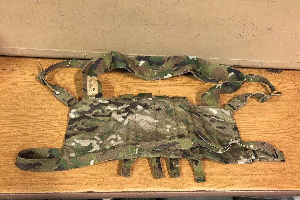 GENUINE US ARMY SF EAGLE INDUSTRIES MP5 CHEST RIG 4 X MAG MULTICAM ...