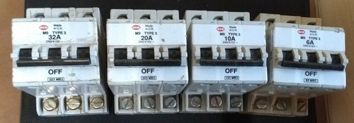 MEM / Memshield 1 MB3 Triple Pole MCB 32A, 20A, 16A, 10A, 6A . All Type ...