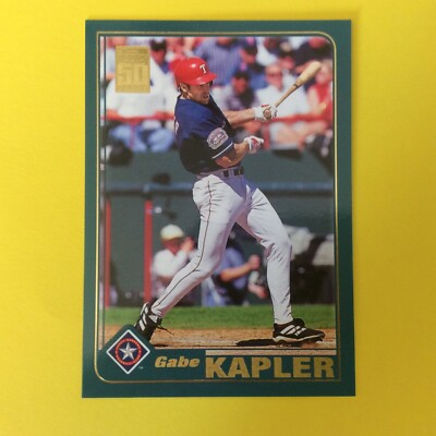 2001 Topps #286 Gabe Kapler Texas Rangers | eBay