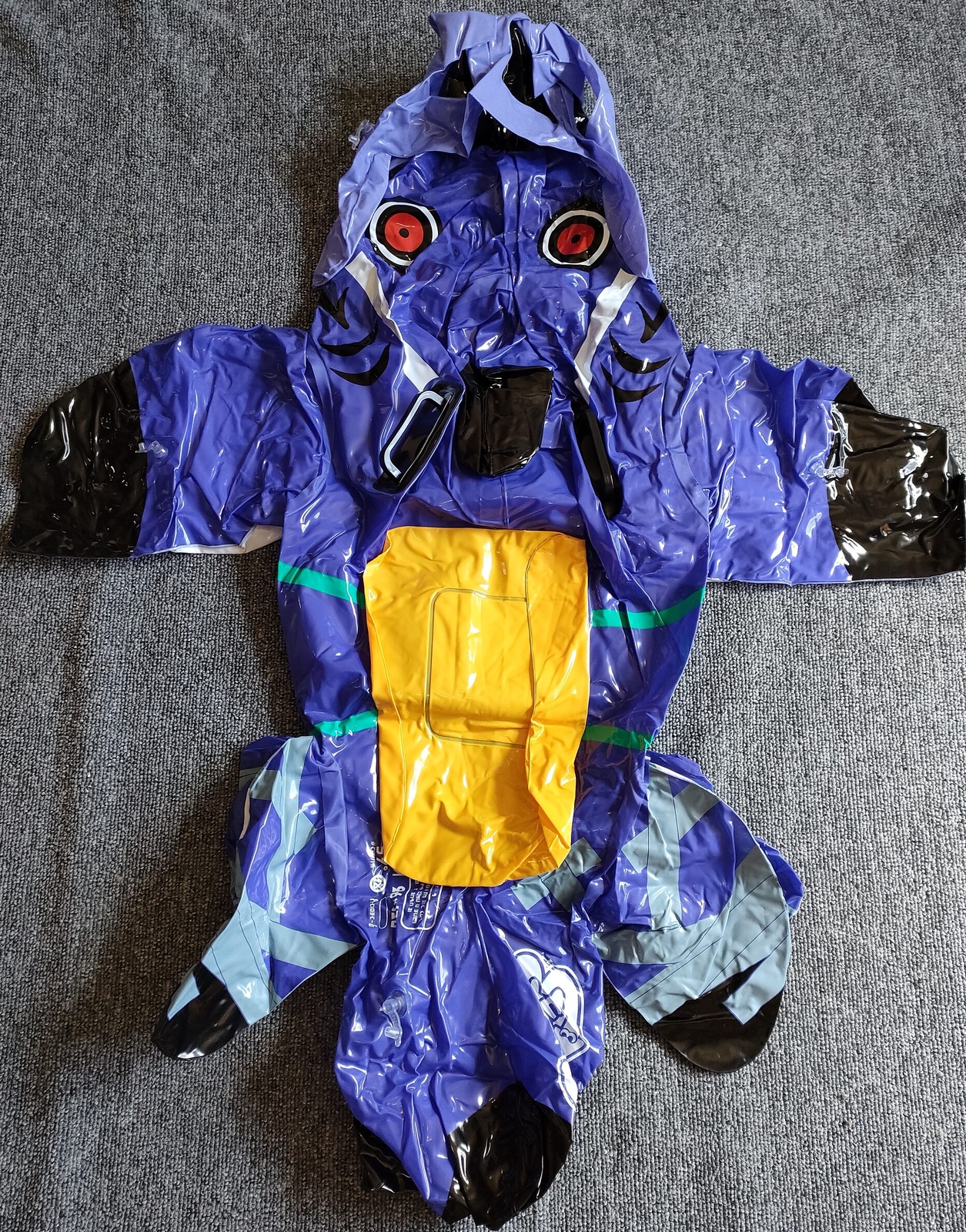 Splatoon 3 Shark Ride Float Beach Pool 110×154×66cm Nintendo New ...