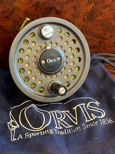 Orvis Battenkill ¾ Spool with WF4 Rio Grand Fly Line Fly Fishing | eBay