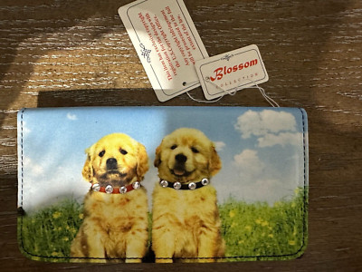 Blossom Collection Golden Retriever Wallet Golden Retriever Dog Purse ...