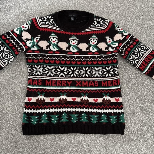New Look Christmas Jumper Small | eBay