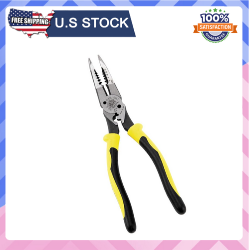 "Klein Tools J207-8CR Needle Nose Pliers are All-Purpose Linesman ...
