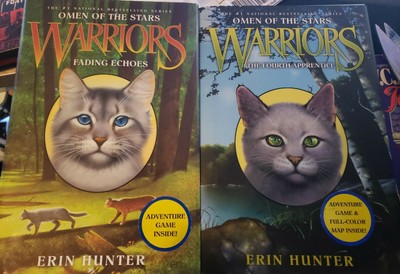 Warriors The Fourth Apprentice & Fading Echoes 1 & 2 Hardcover Book ...