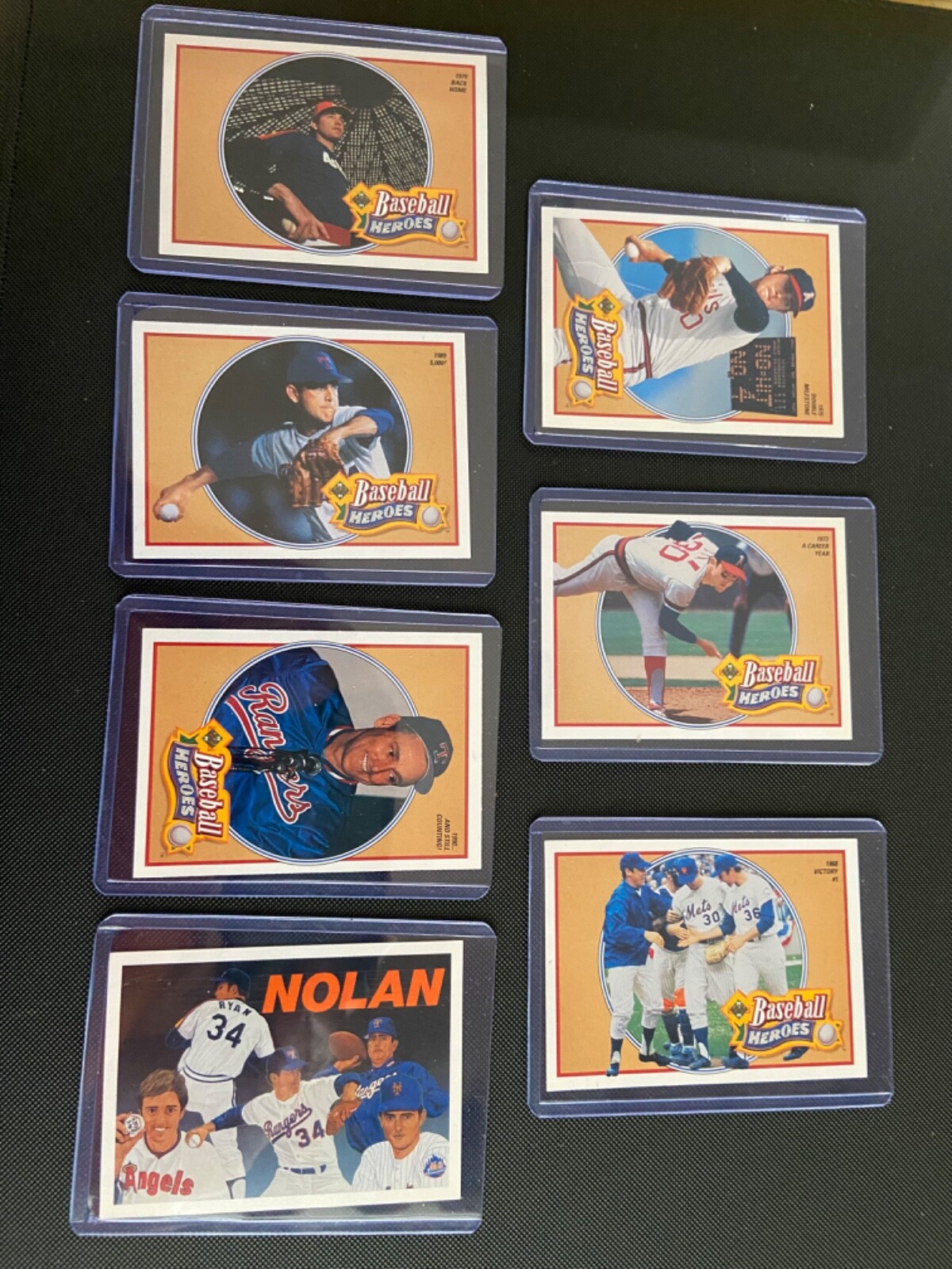 91 Upper Deck Nolan Ryan Heros Series cards | eBay