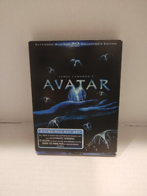Avatar Extended Blu-Ray Collectors Edition 3 Disk Set | eBay