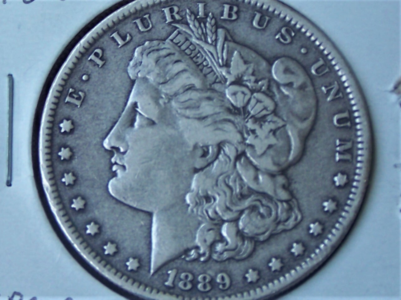 1889-0 MORGAN SILVER DOLLAR ERROR VAM 6 DOUBLED DATE (REPUNCHED DATE) 1 ...