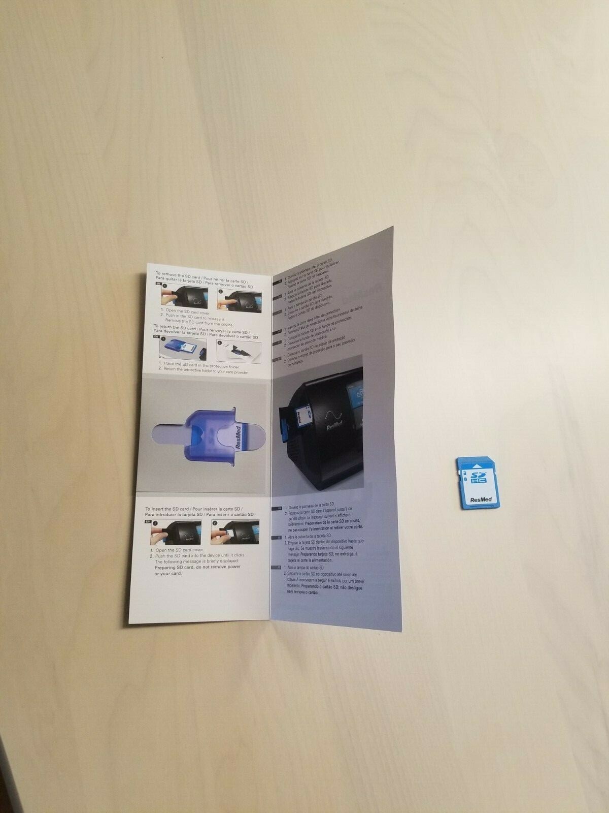 Genuine ResMed SD Memory Card AirSense oem air sd card | eBay UK