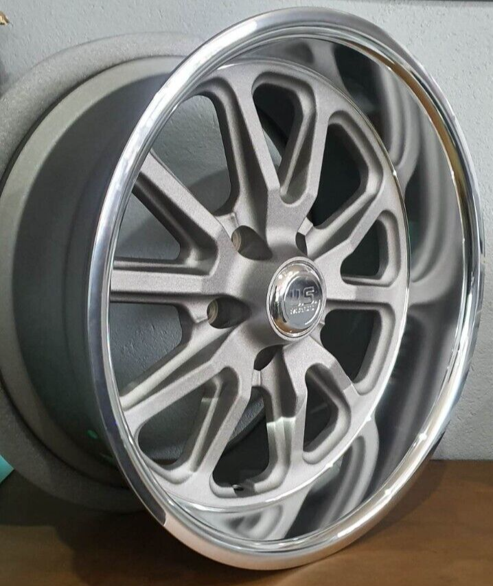 17" US U111 Rambler Wheels Suit Mustang Coupe Galaxie Falcon- 17x7/8 5/ ...