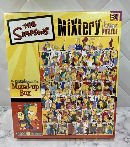 THE SIMPSONS MIXTERY PUZZLE 1000 Pieces New Sealed In Box 2004 | eBay
