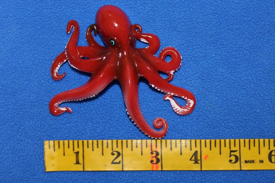 Ultra Realistic Octopus Replicas For Wall Decor Coral Reef Colors, O-1s ...