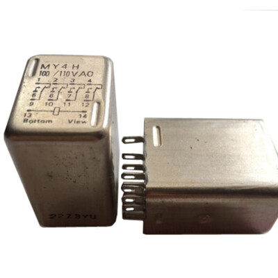 2Pcs MY4H 100-110VAC Explosion Proof Aluminum Iron Shell Relay 14Pins ...
