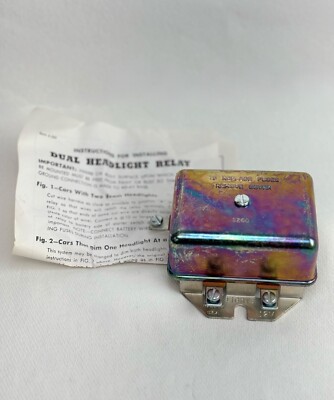 Dual Headlight Relay Standard LR-34 | eBay