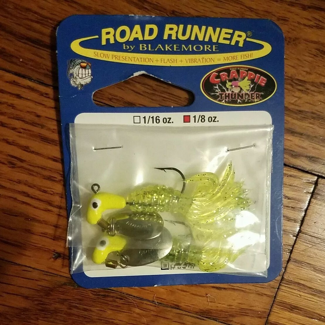 Road Runner 1/8 Oz Crappie Thunder Fishing Jig-BRAND NEW-SHIPS SAME ...
